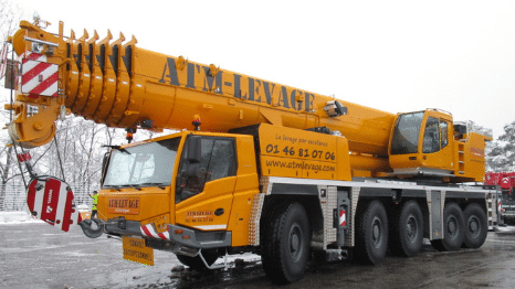Quels sont les différents types de grue mobile ? - ATM Levage